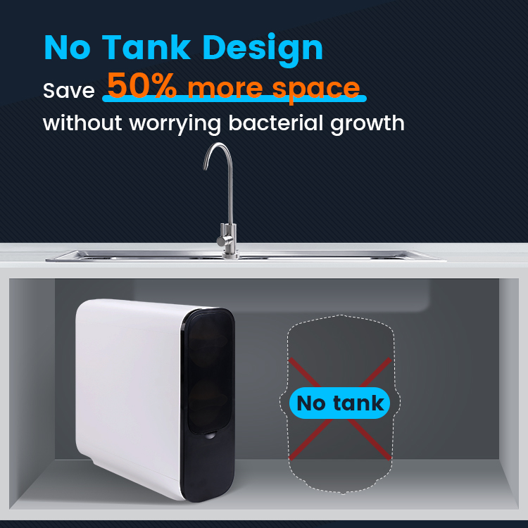 Best Tankless Reverse Osmosis System with 600 GPD High Output