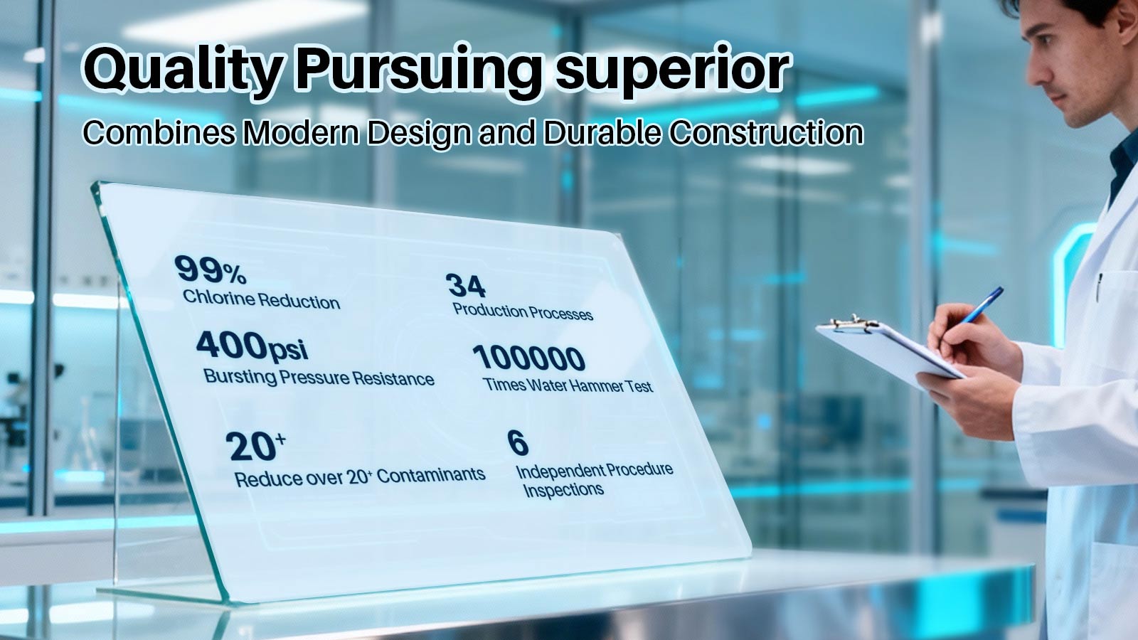 YUNDA 40000 Gallon Best Single Stage Under Sink Water Filter